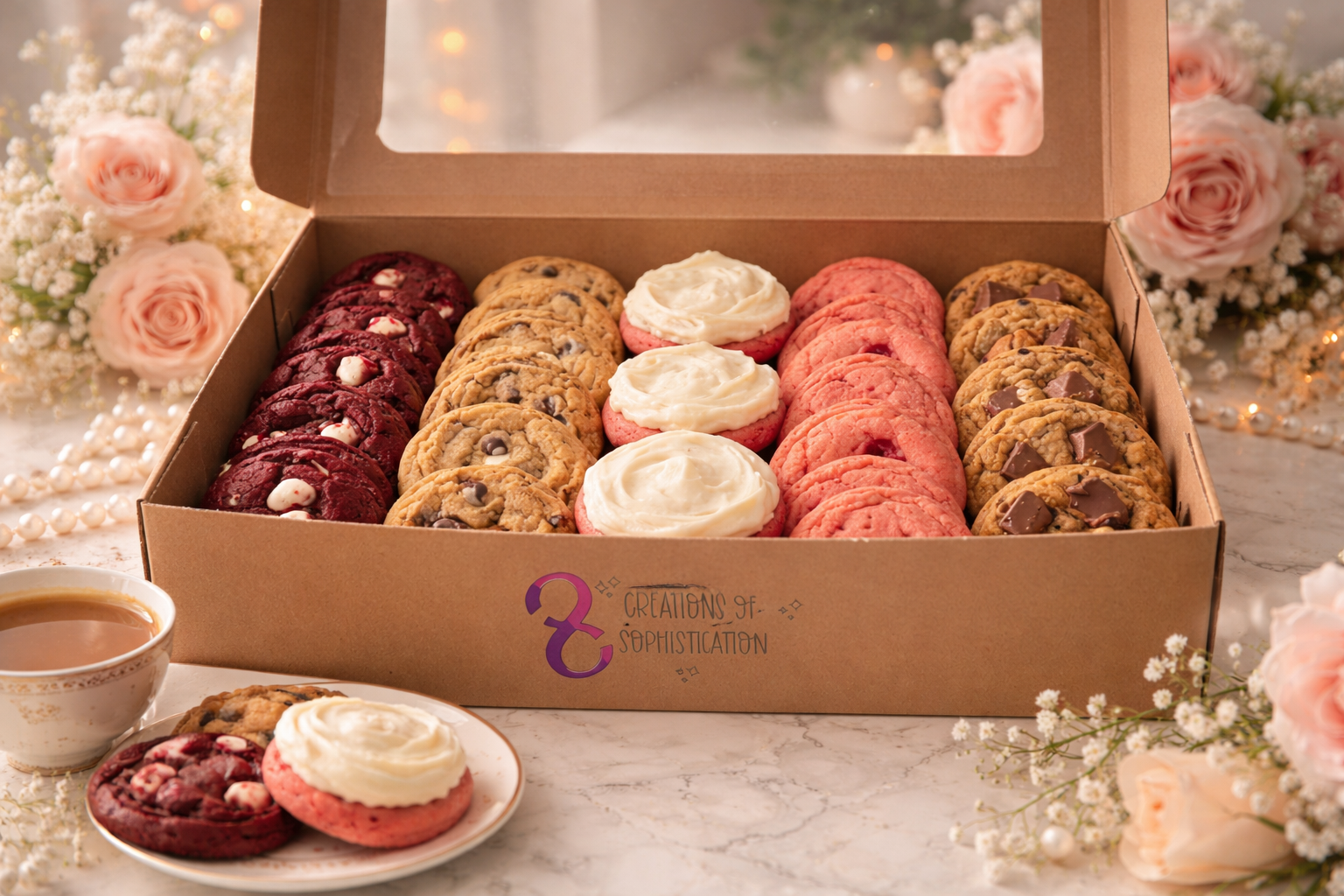 Luxury Gourmet Cookies & Crochet Blankets| Creations of Sophistication ...