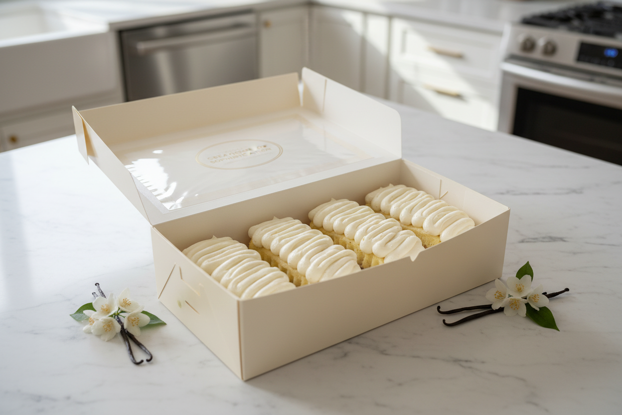 Vanilla Mini Cake – Creations Of Sophistication